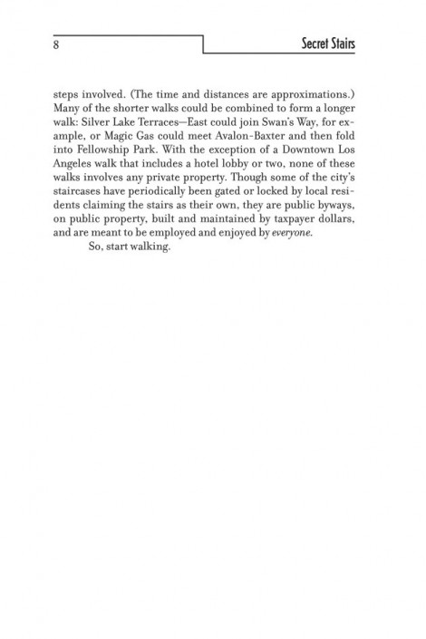 Secret Stairs : A Walking Guide to the Historic Staircases of Los ...